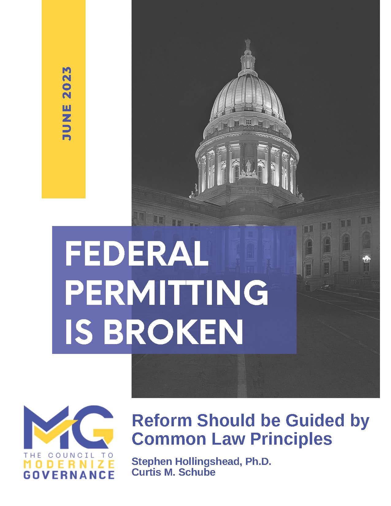 Federal Permitting is Broken | Council to Modernize Governance